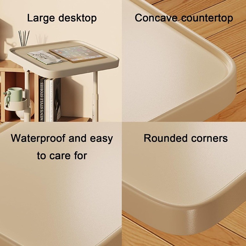 Nordic Adjustable Computer Table Movable Laptop table Side Table ...