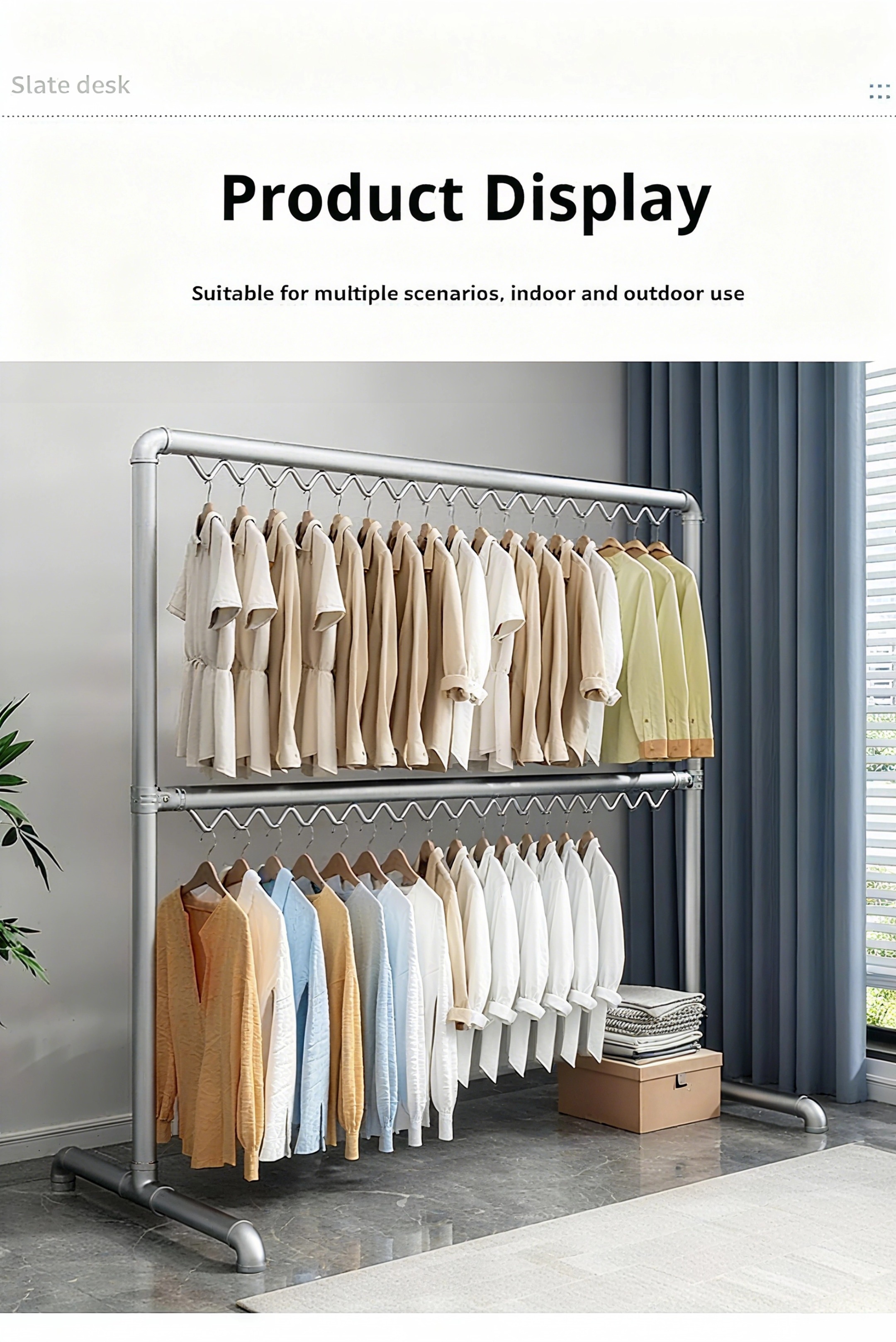 Sampayan Heavy Duty Drying Rack Clothes Rack Sampayan Stainless Hanger ...