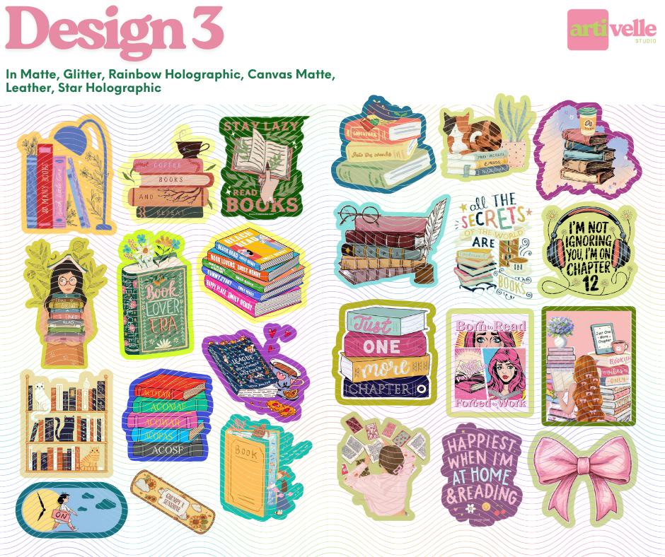 Kindle/Kobo/E-readers Stickers Pack | Shopee Philippines