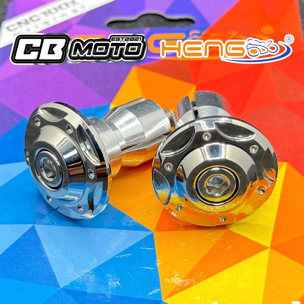 CNC BAR END SC SIAM / HENG UNIVERSAL STAINLESS TITANIUM | Shopee ...