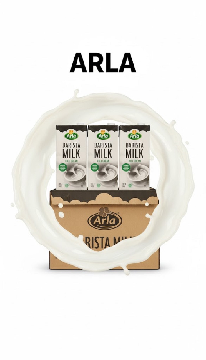 Arla PRO Barista Full Cream Milk Whole Case (1L x 10) - Premium Plant ...