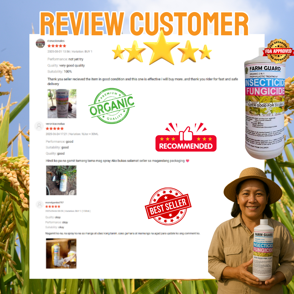 [Best Fungicide] Farm Guard 500ml Organic Insecticide & Fungicide for ...