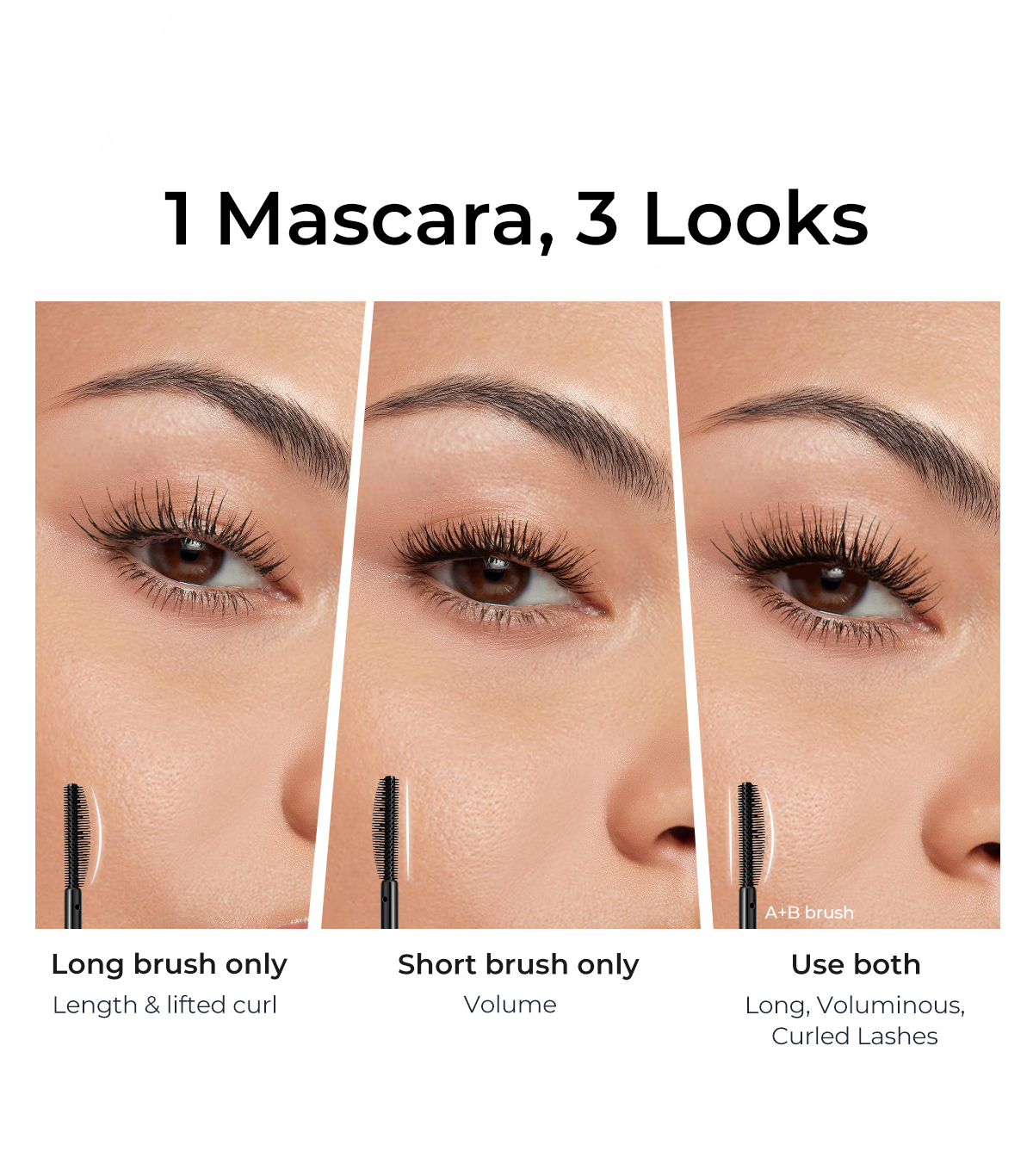SACE LADY All-in-lash Waterproof Mascara 24H Long Lasting Volume ...