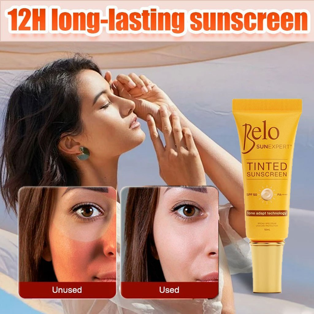 BELO Tinted Sunscreen SPF 50 PA++++ SUNEXPERT 10mL Tone Adapt ...