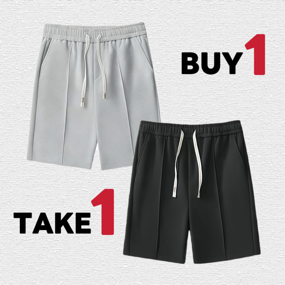 【KILO】Buy 1 Take 1 Plain Shorts For Men And Women With Two Side Pockets ...