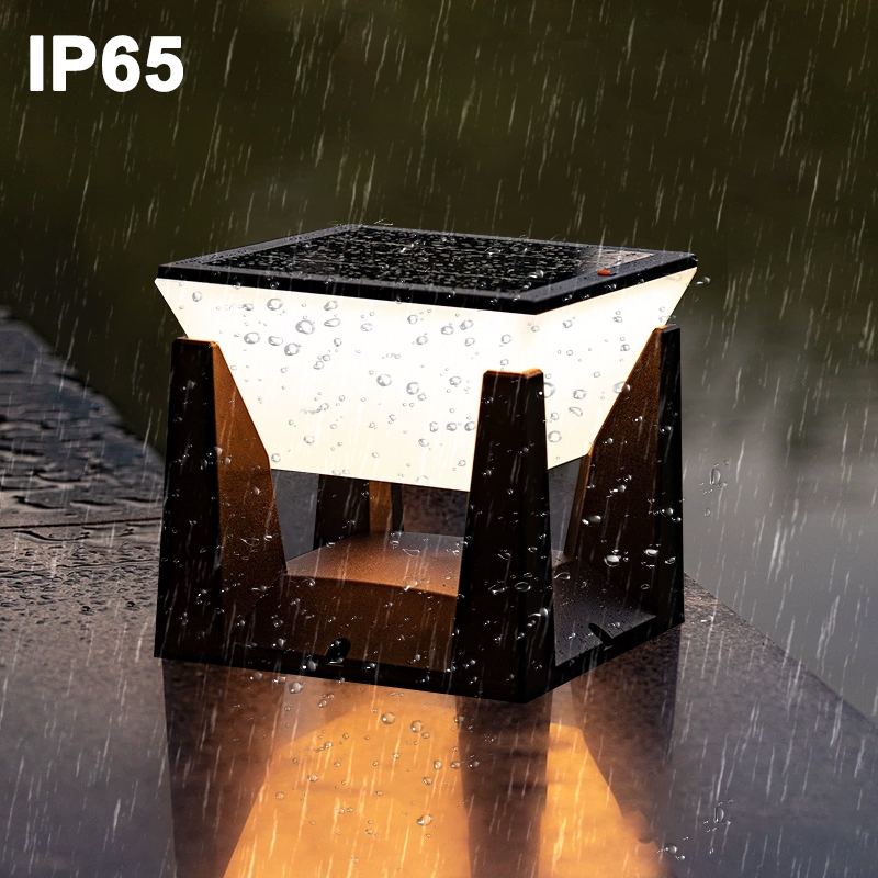 【BUY 1 TAKE 1】 Solar Pillar Light Outdoor Waterproof Automatic Head ...