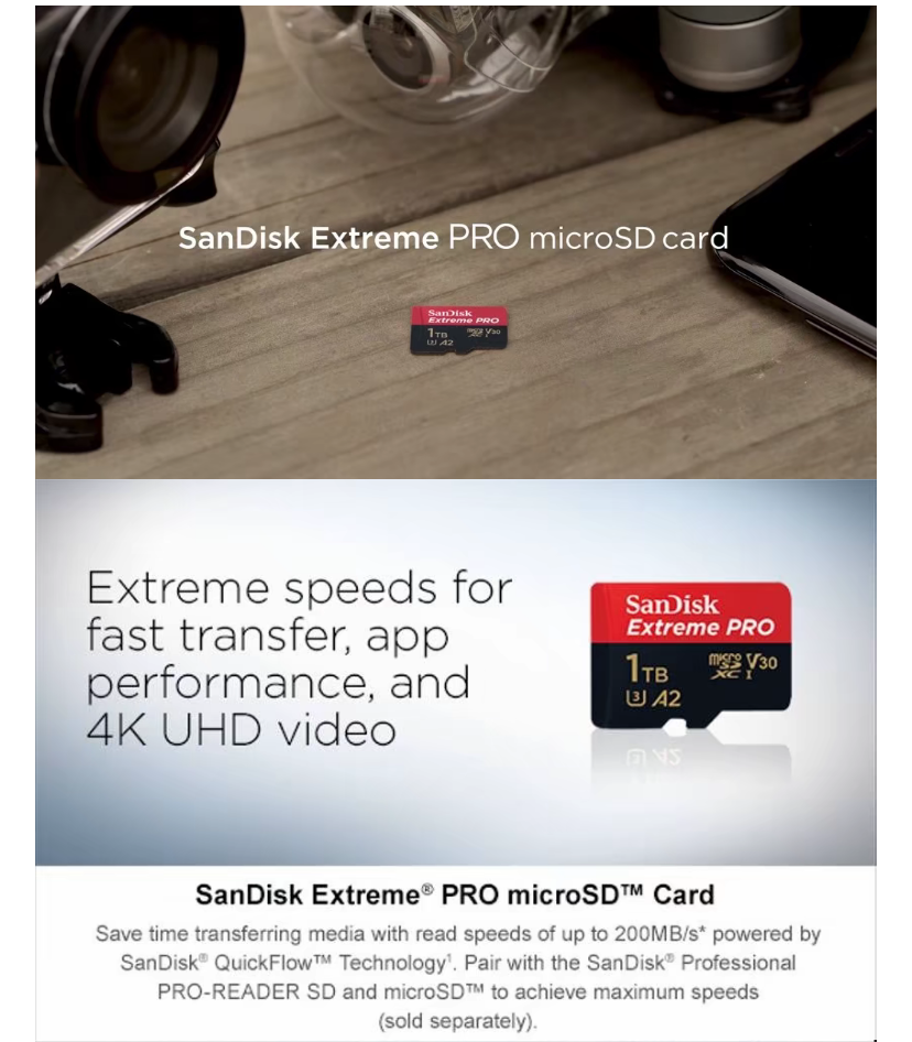 SanDisk Extreme PRO MicroSDXC Card with Ultra-Fast Read Speeds 16GB ...