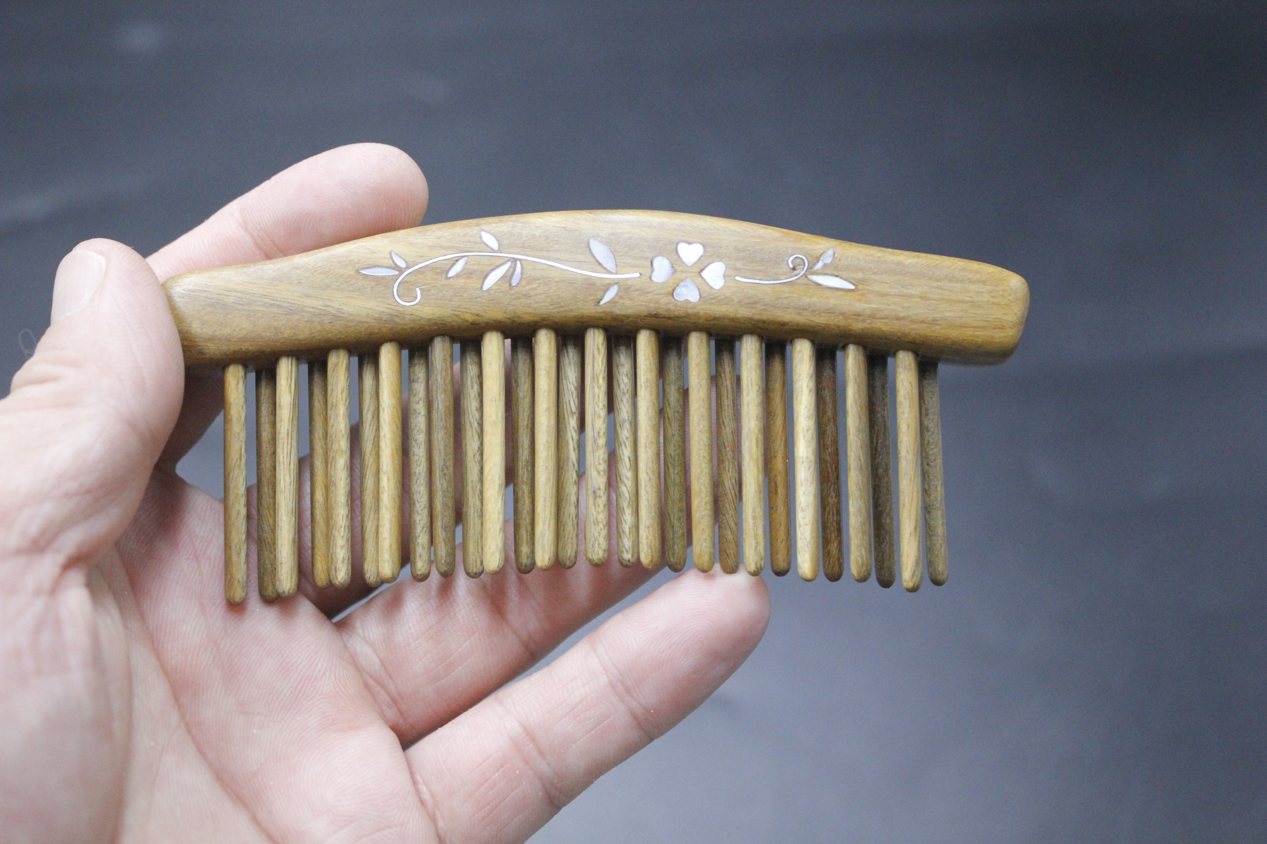 Hua Mulan D12-1 Green Sandalwood Massage Comb | Shopee Philippines