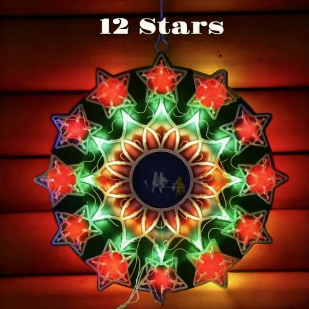 Solar waterproof parol Christmas Lanterns Christmas lights Decoration ...
