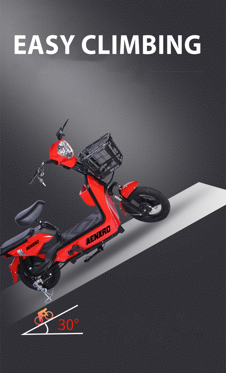 AENXRD Electric bikes E Bike For Adult 48v12ah/20ah 2 Wheels Max Speed ...