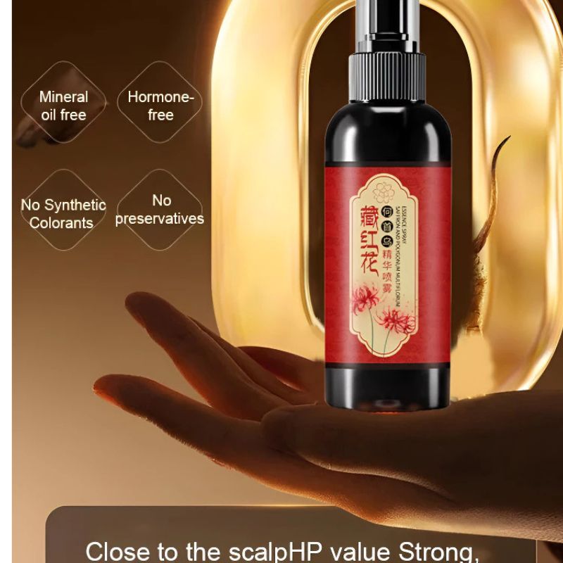Saffron Herbal Gray Hair Care Essence Spray 100ml Original Non ...