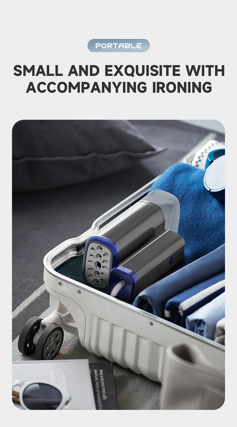 Cozzy Strong Handheld Steamer Iron For Clothes Mini Flat Iron Garment ...