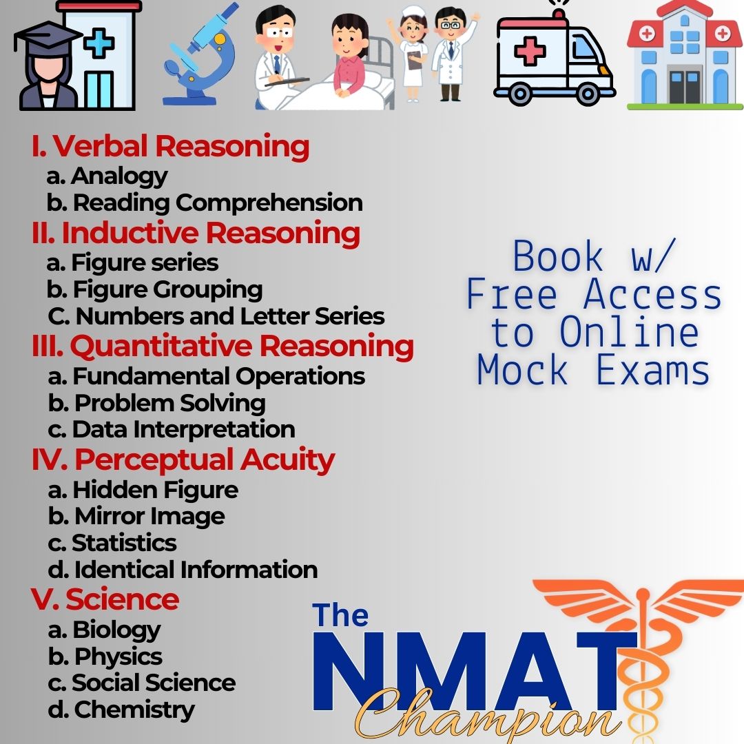 The NMAT Champion: Comprehensive NMAT Reviewer for the National Medical ...