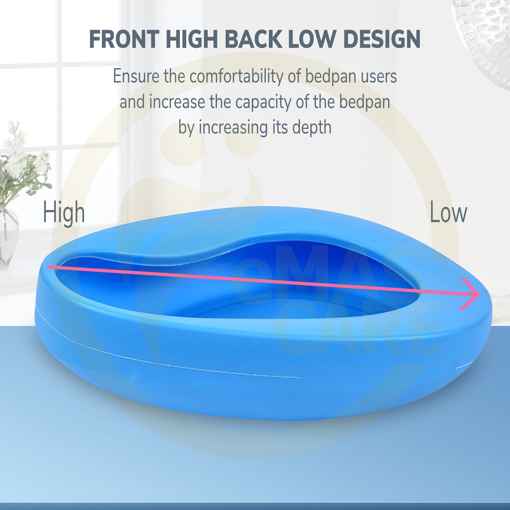 2.5L Portable Bedpan Patient Potty Adult Potty Elderly Bed pan ...