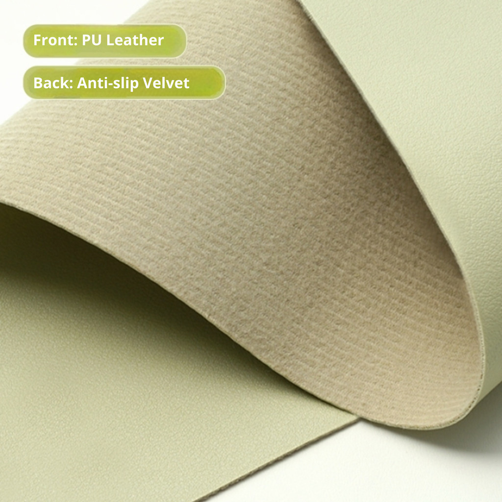 60*120CM Waterproof Office Table Cover Oilproof PU Leather Table Cloths ...