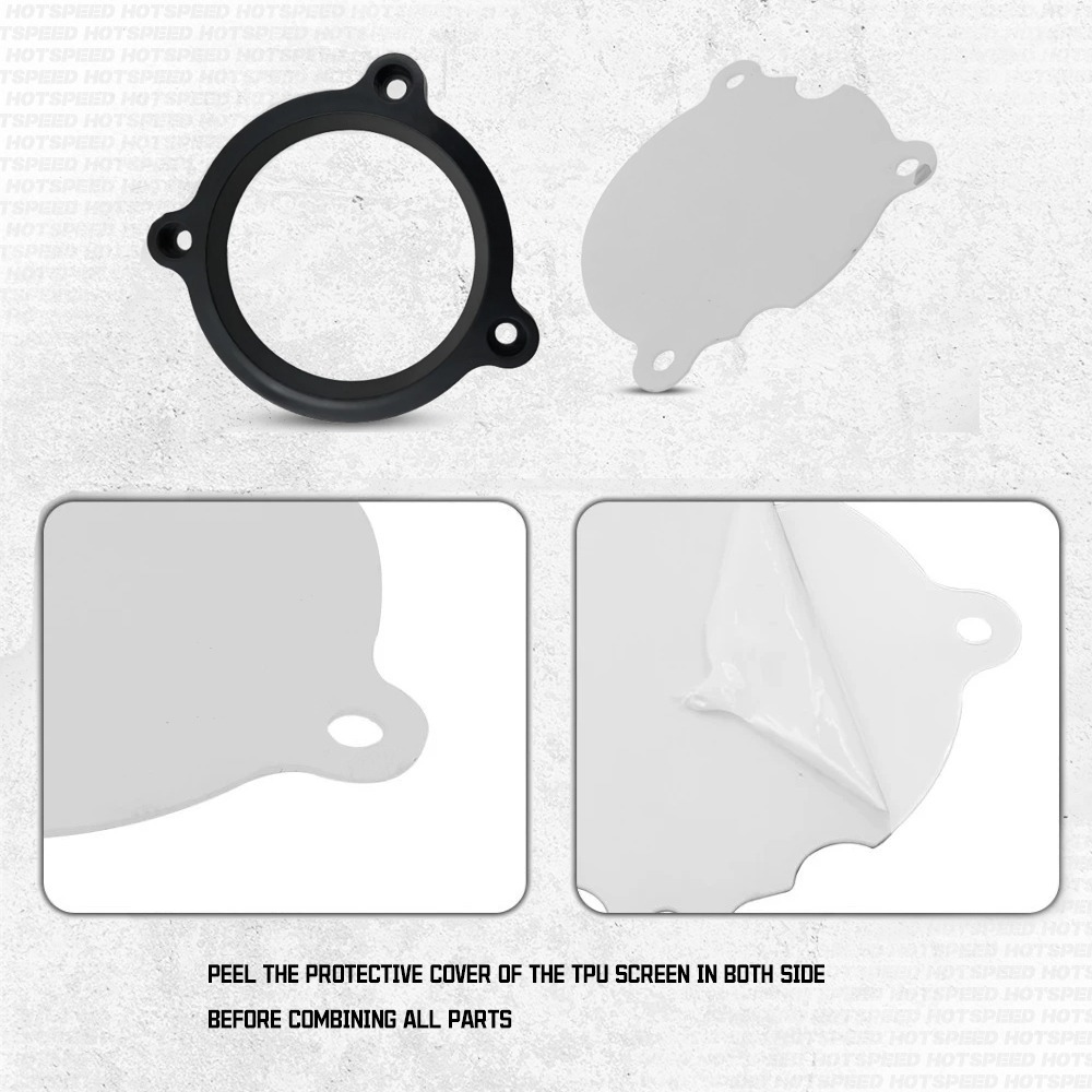 Clear Acrylic CVT Pulley Cover – Compatible with Honda Click V2/V3/V4 ...