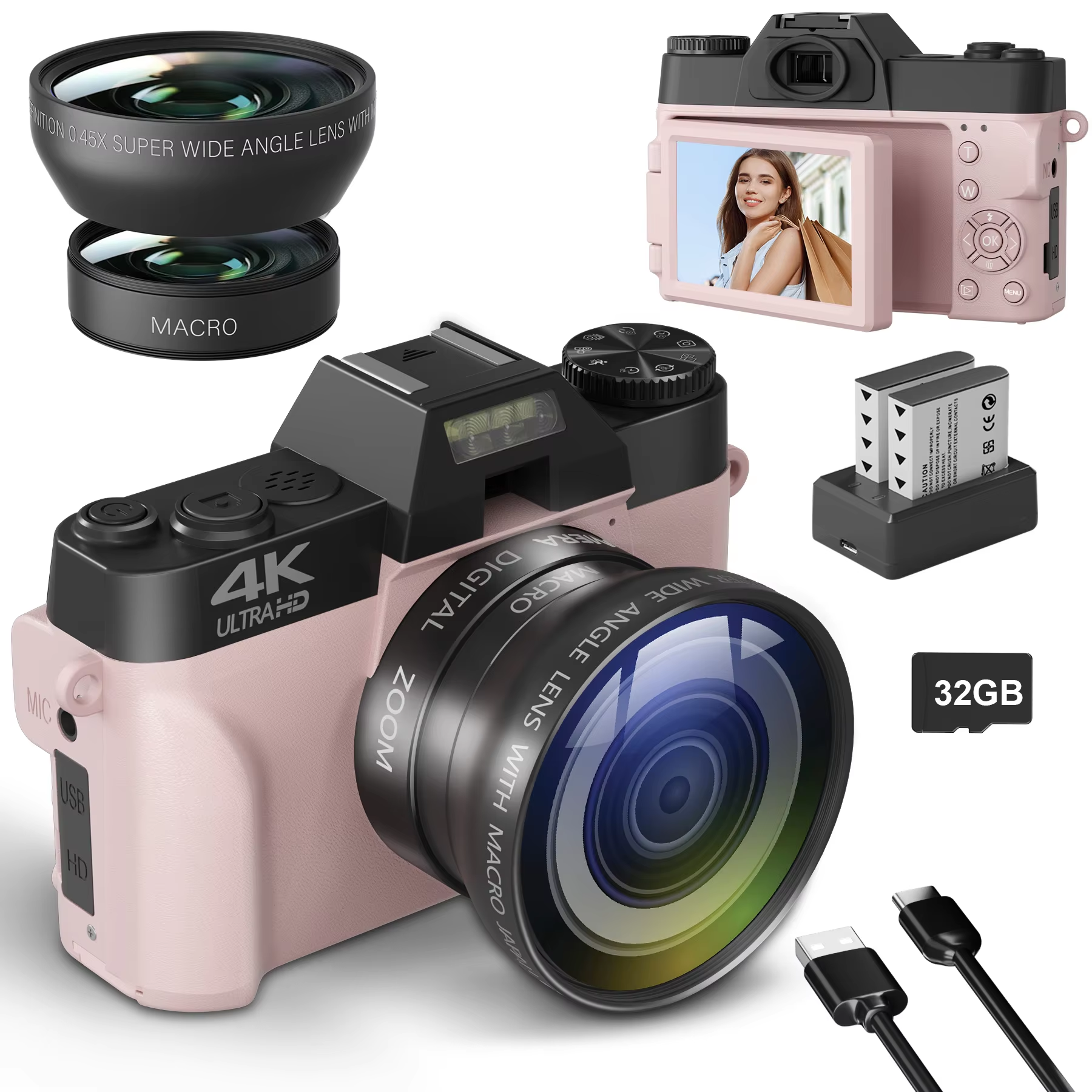NP-40 digital camera battery charger and charging case, dual charging ...