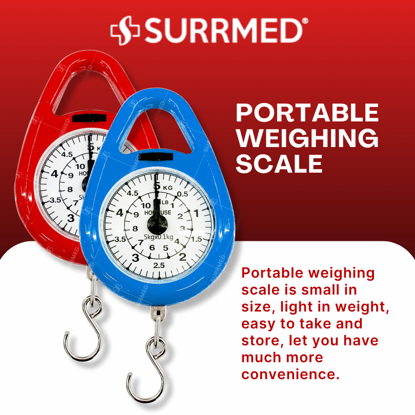SURRMED Portable 5 Kg Hand Weighing Kitchen Scale | Accurate, Compact ...