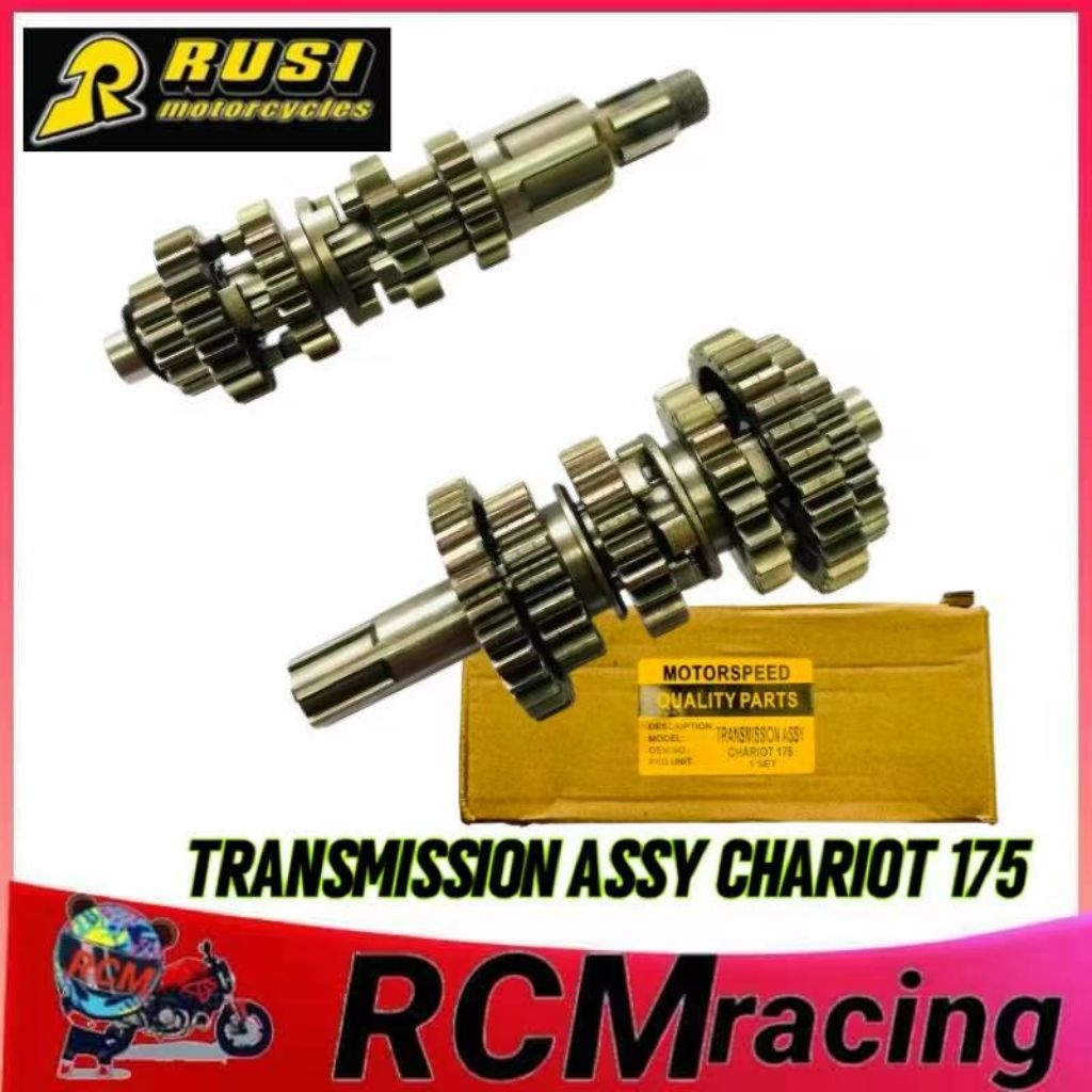 CHARIOT 175 RUSI TRANSMISSION GEAR ASSY MIOTOR SPEED 2220RUS000 ...