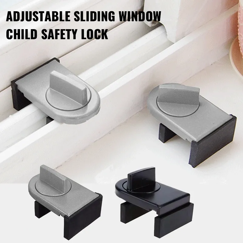 Adjustable Sliding Window Safety Lock | Anti-Theft & Child Protection ...