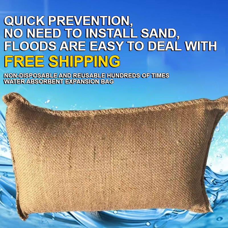 Absorbent Expansion Bag Flood Barrier Water Filled Flood Barriers Water ...