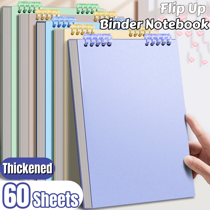 A5/B5/A4 Binder Notebook Spiral Notebook Plastic Ring Notebooks ...