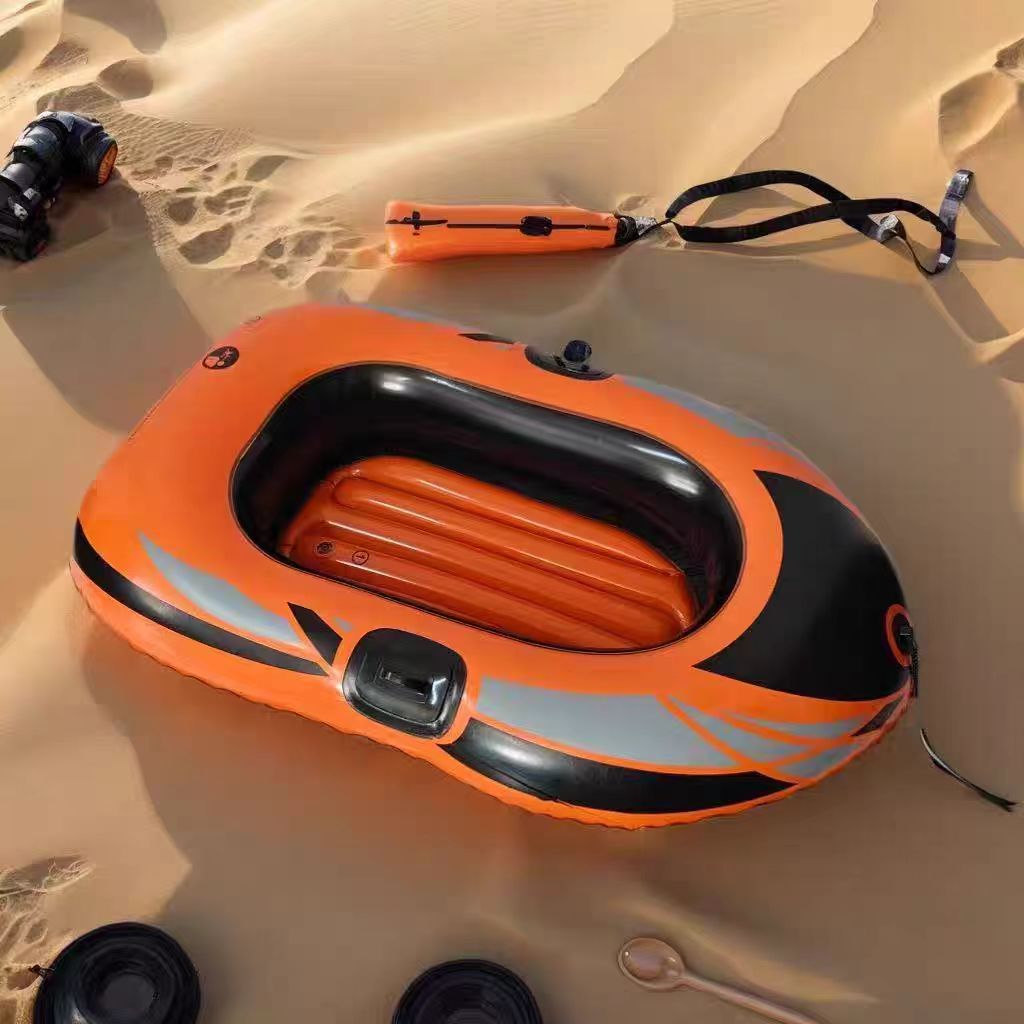 Durable PVC Inflatable Kayak 6 Person Portable Fishing Boat For Kid ...