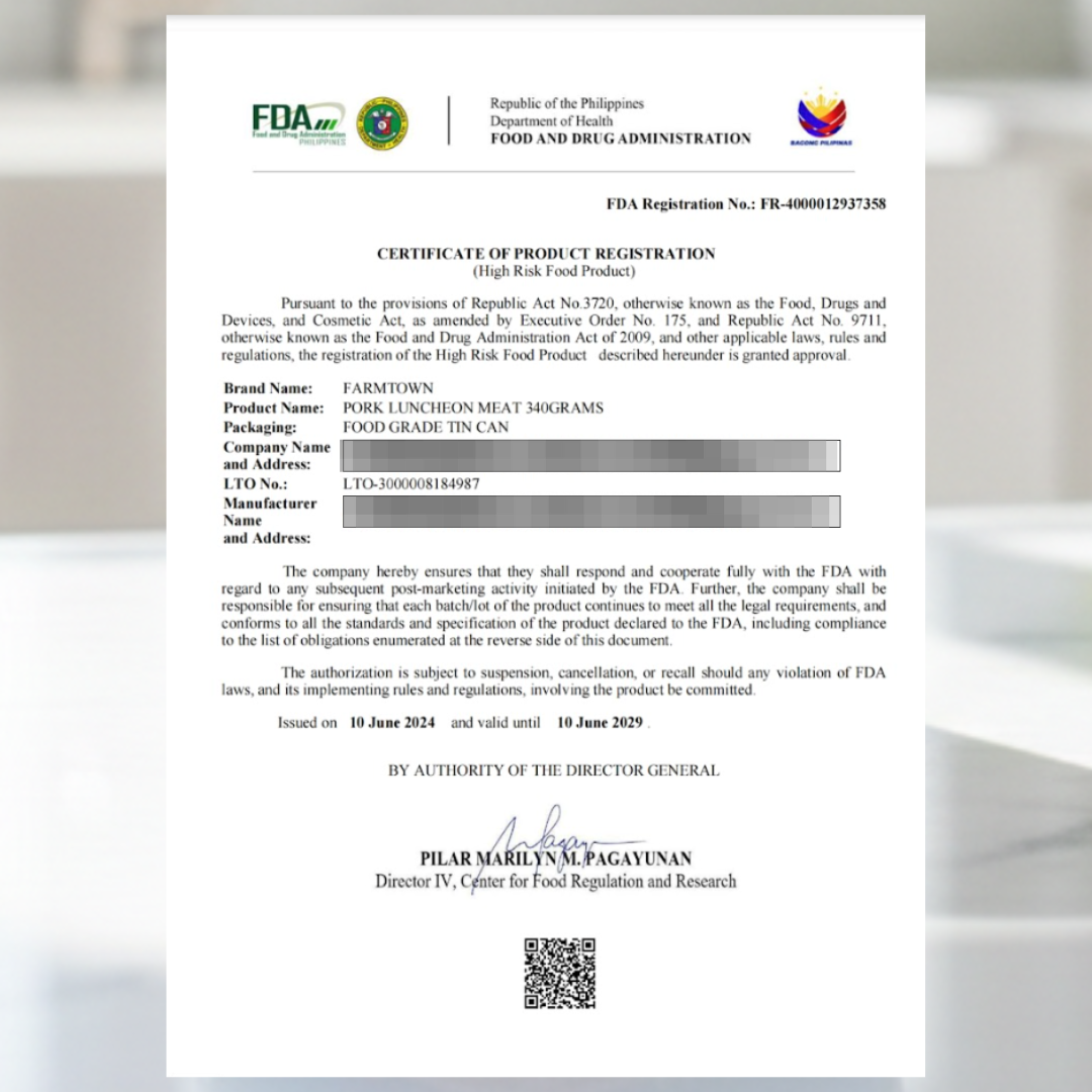 Farmtown Classic Pork Luncheon Meat 340g (Bundle of 12) | 1 Case ...