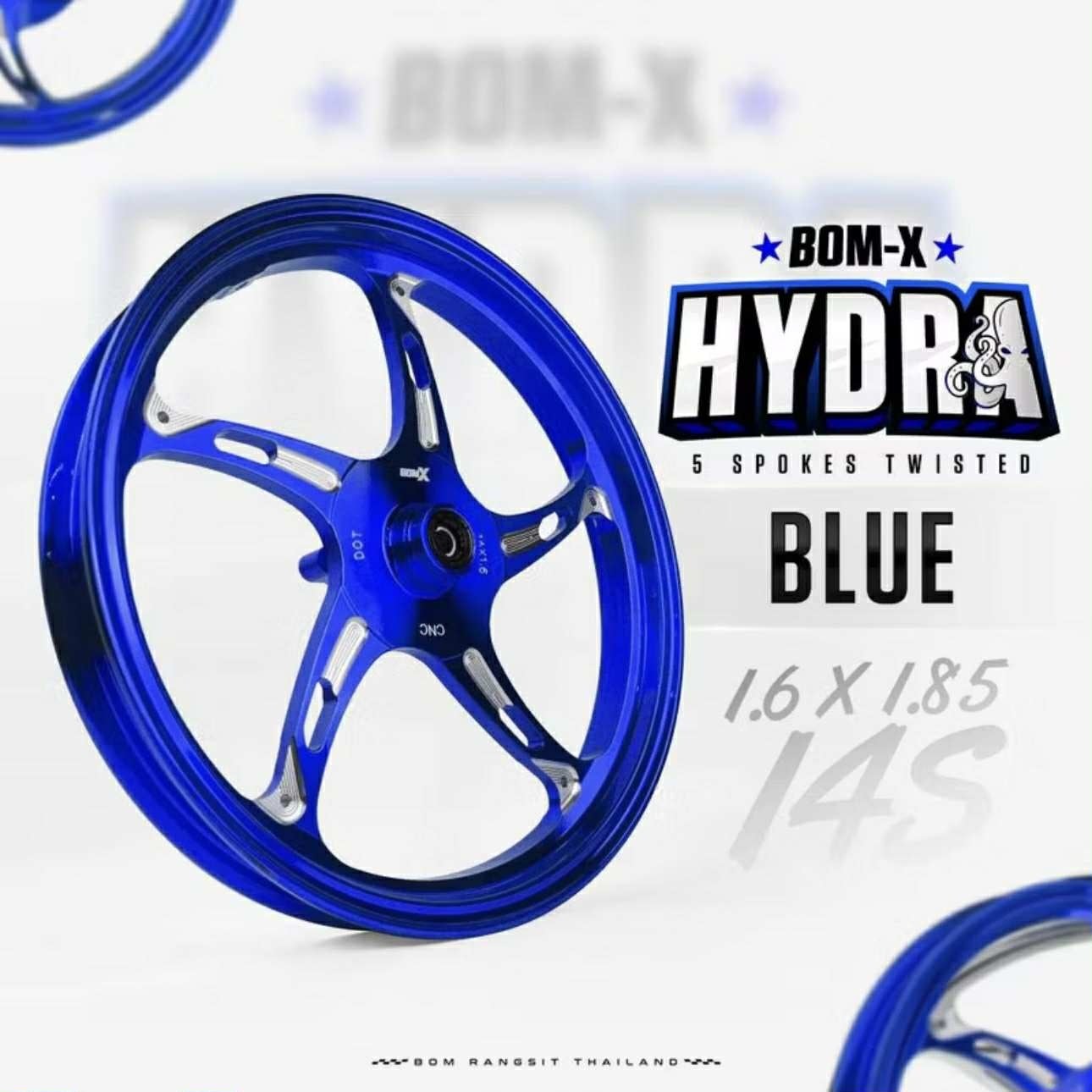 BOM RANGSIT BomX HYDRA CNC MAGS FOR MIO I 125/ M3 | Shopee Philippines