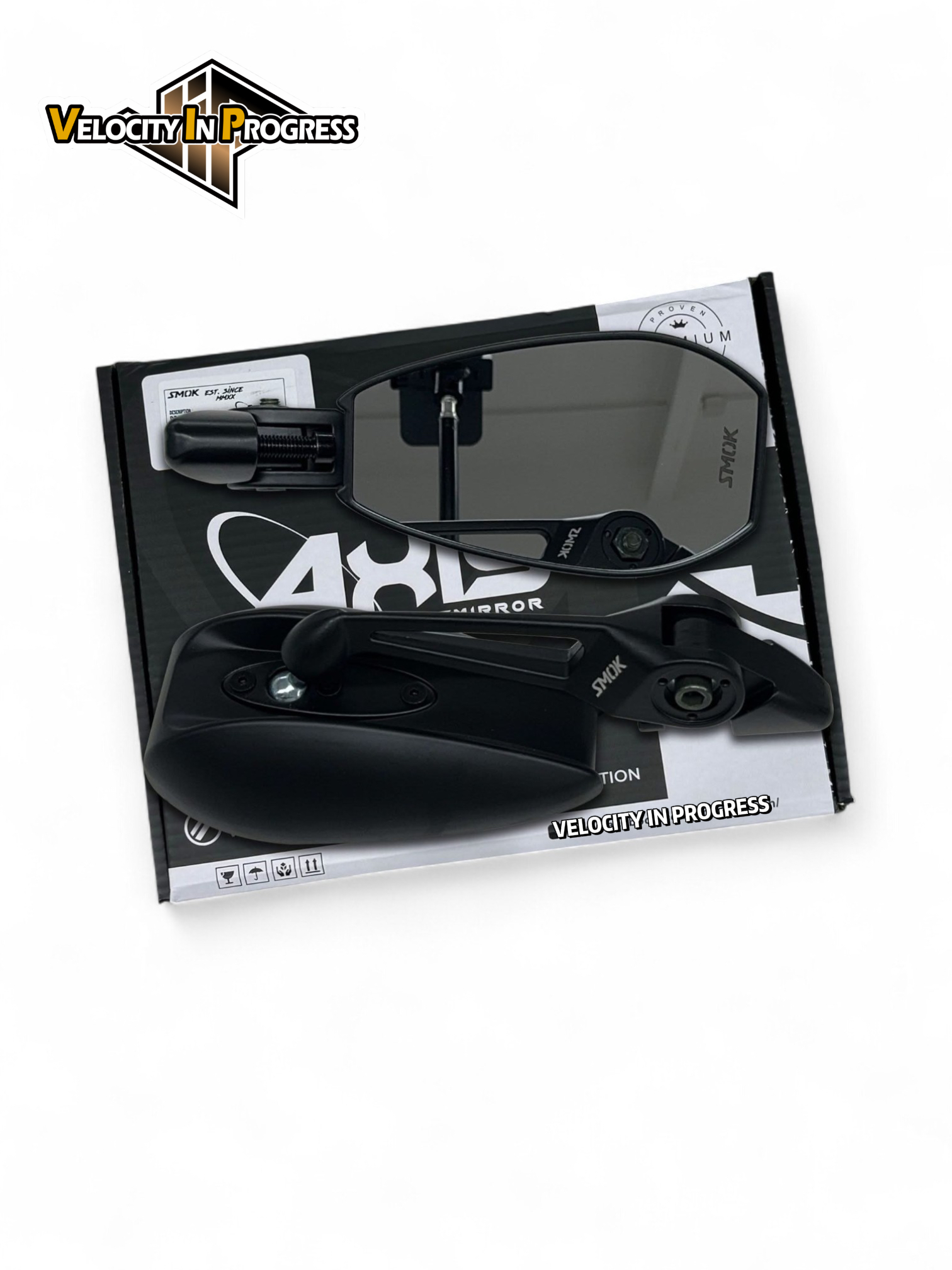 SMOK AXIS SIDE MIRROR STREET KING (DUCATI V2) sniper 135/150/155/raider ...