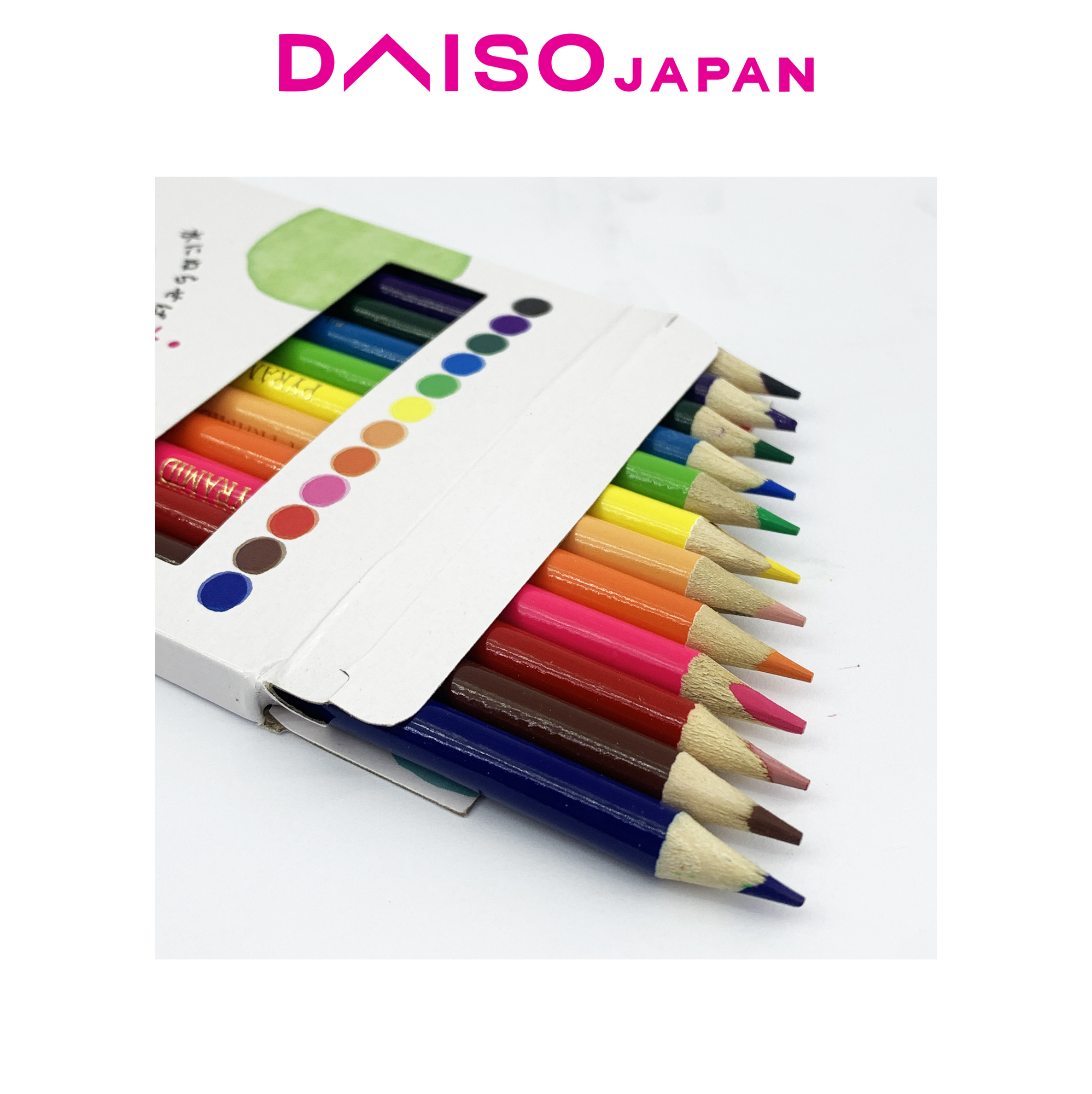 Daiso 12 Colors Watercolor Pencils Set | Shopee Philippines