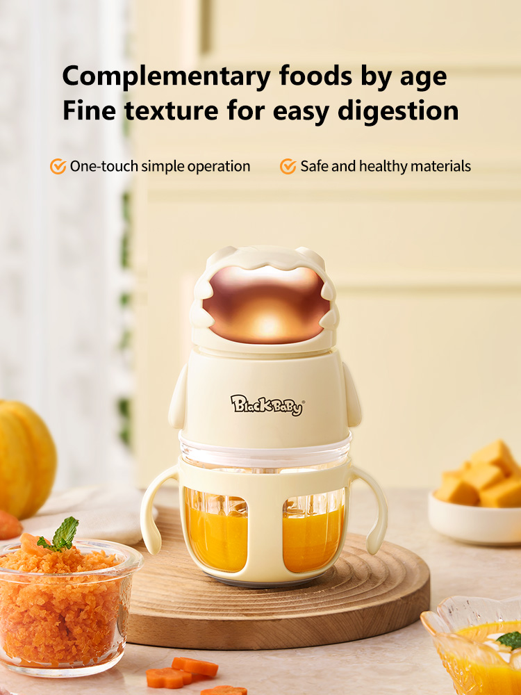 Blackbaby Baby Food Blender 12 Blades High Speed Motor 300ml Inox304 ...