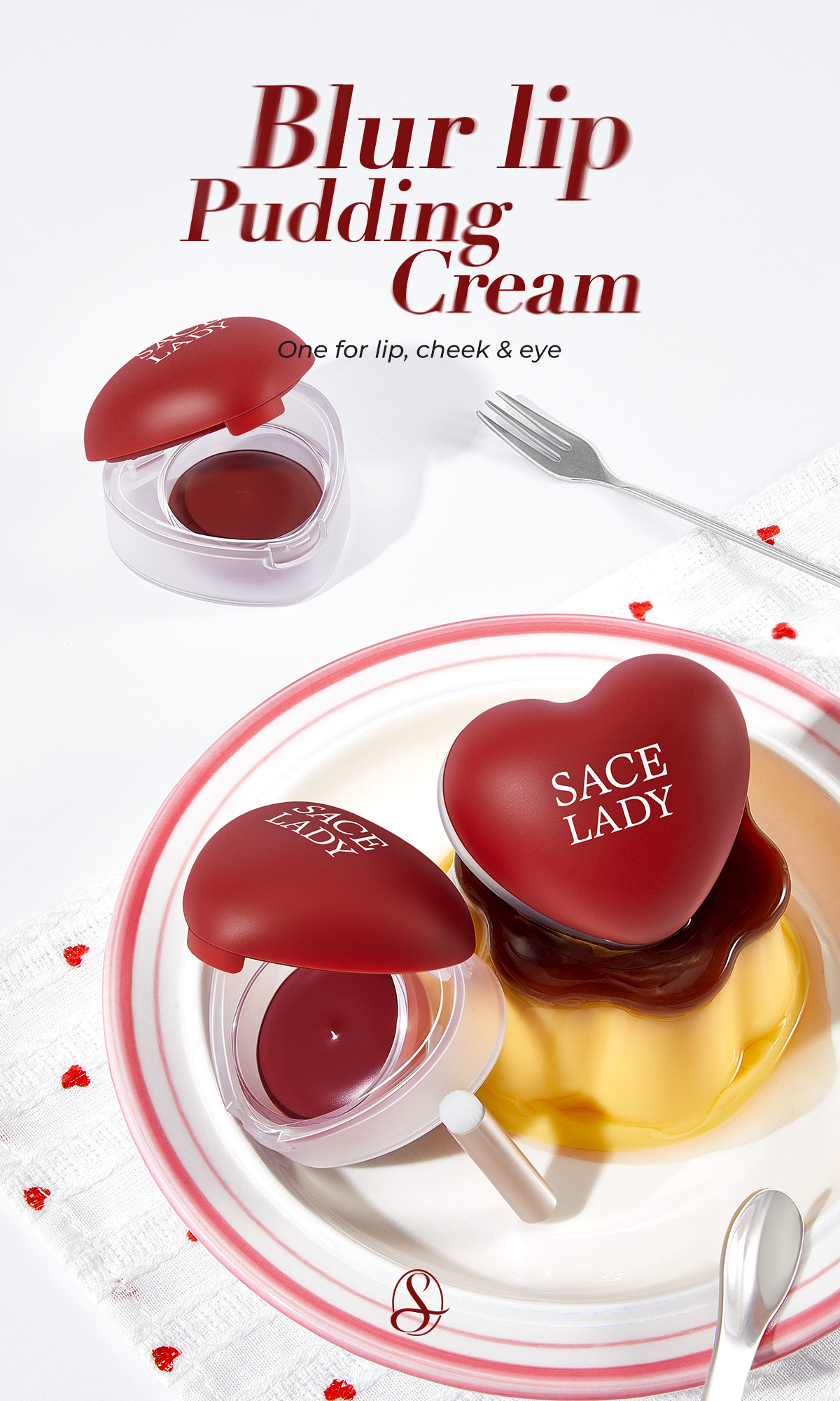 SACE LADY Multi-use Blur Lip Pudding Cream Soft Matte Natural ...