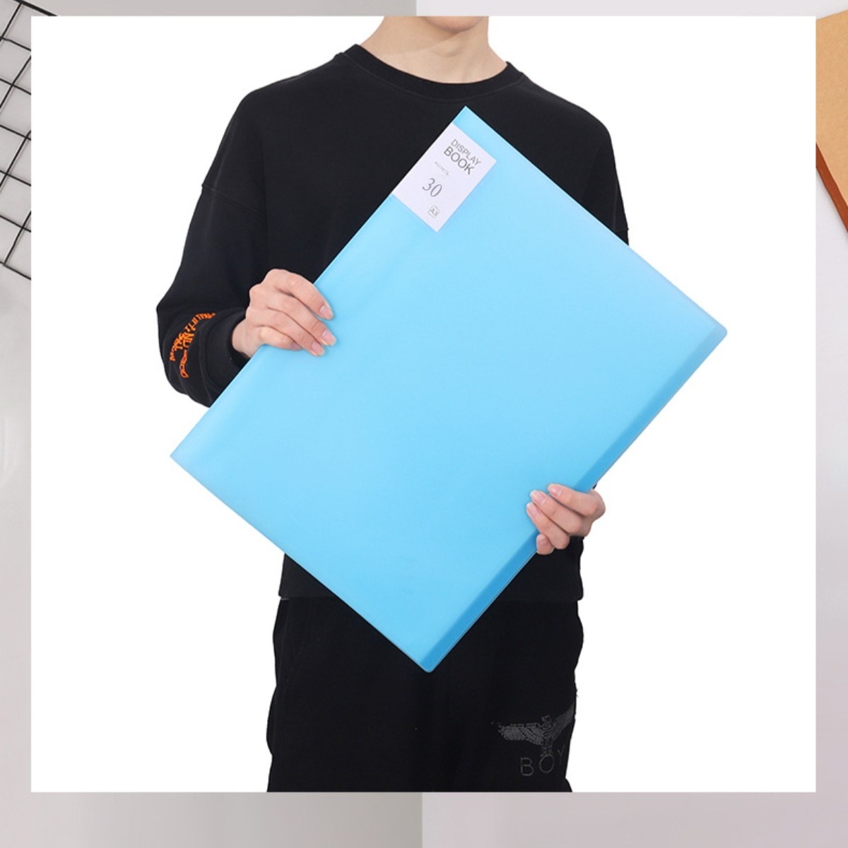 A3 Presentation Book 30/60 Clear Pockets Sleeves Protectors Art ...