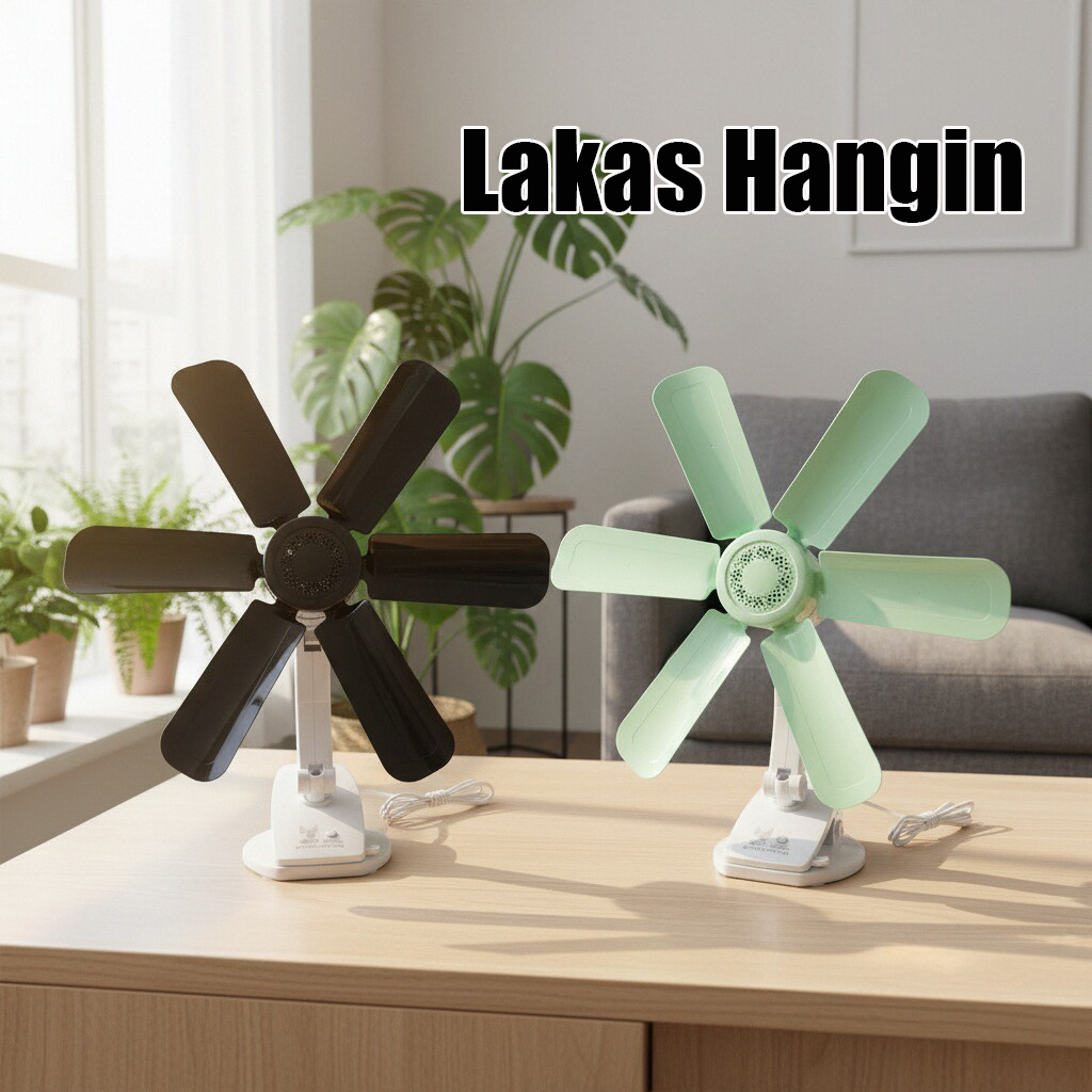 SYCAT-A580-6 Blade Big Clip Fan Round Chassis Clip Fan Desk Fan 6 Blade ...