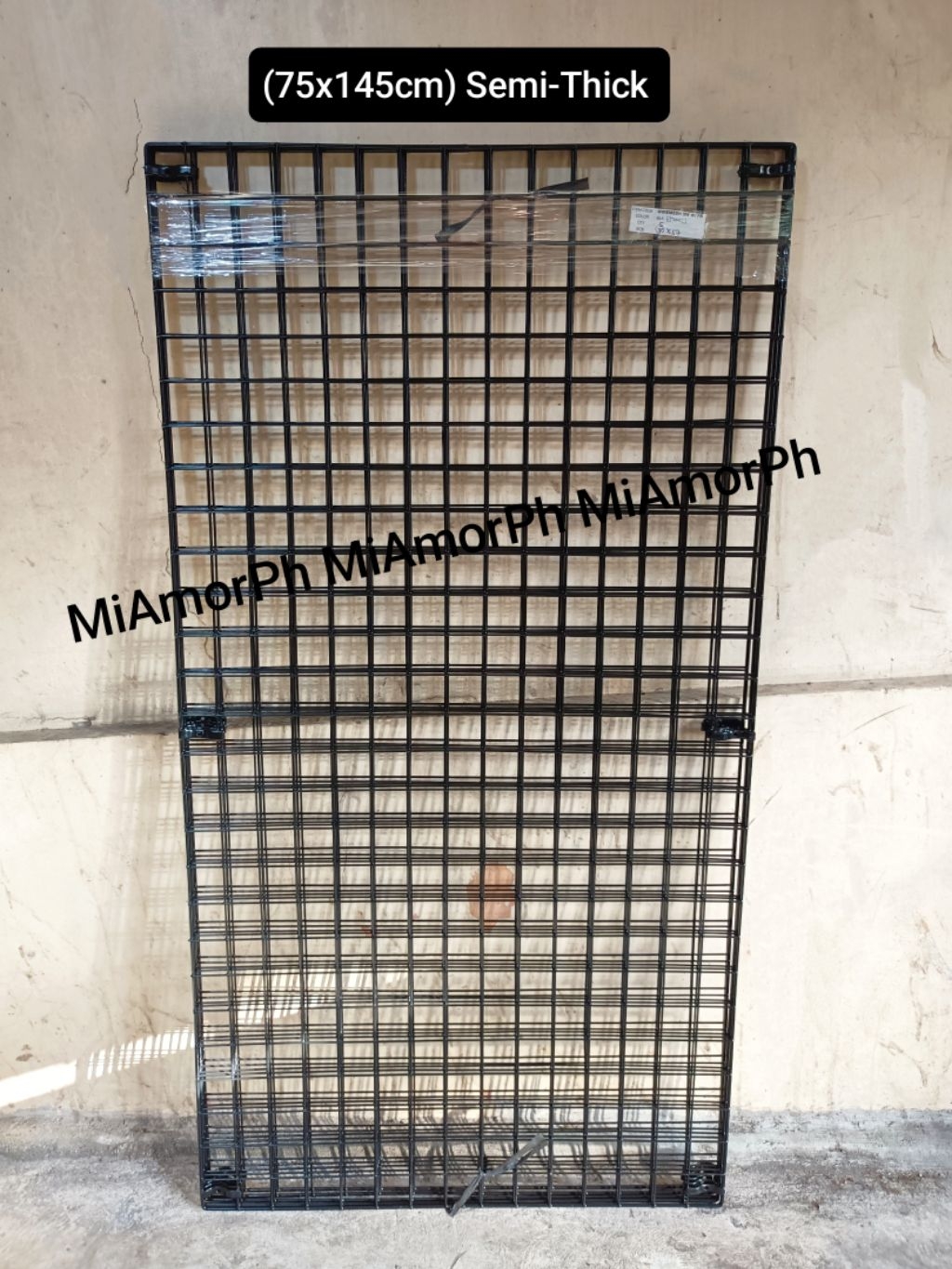 (75X145CM-THICK) HEAVY DUTY WALL GRID PANEL | MESH WIRE WALL MOUNTED ...