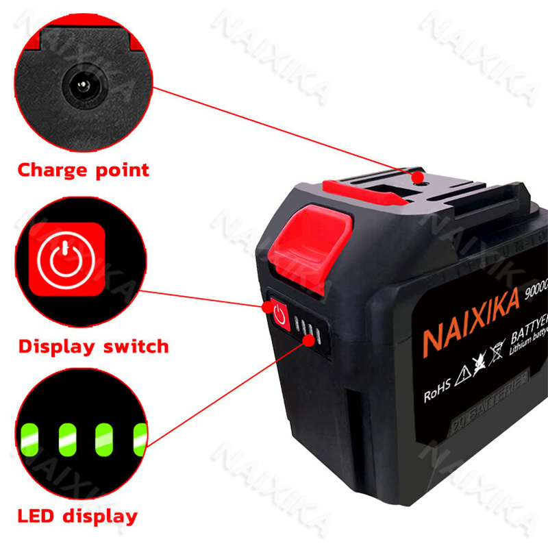 Makita Battery Lithium Battery For Cordless Electric Drill Grass Cutter ...