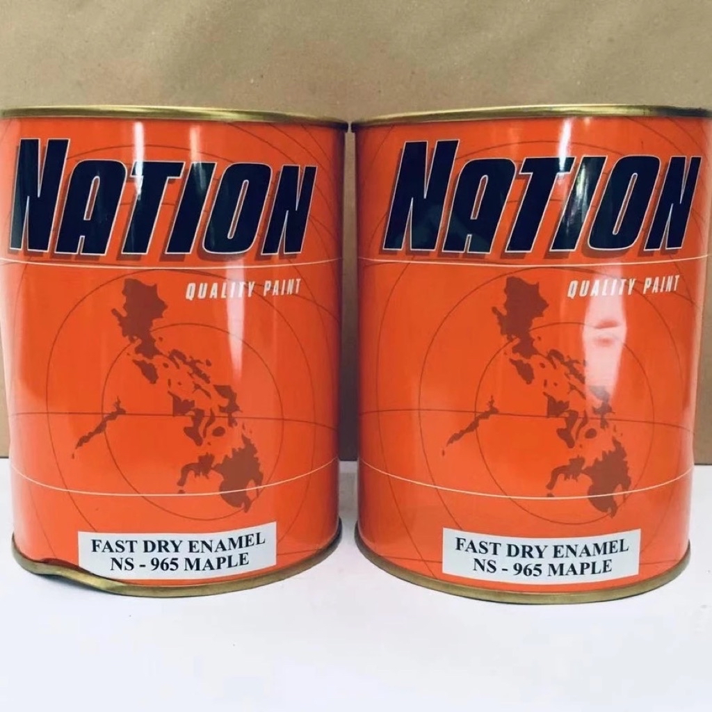 nation fast dry enamel ns-965 maple one liter | Shopee Philippines