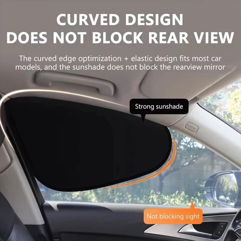 Car window curtain for window car cover sun shade net black canopy ...