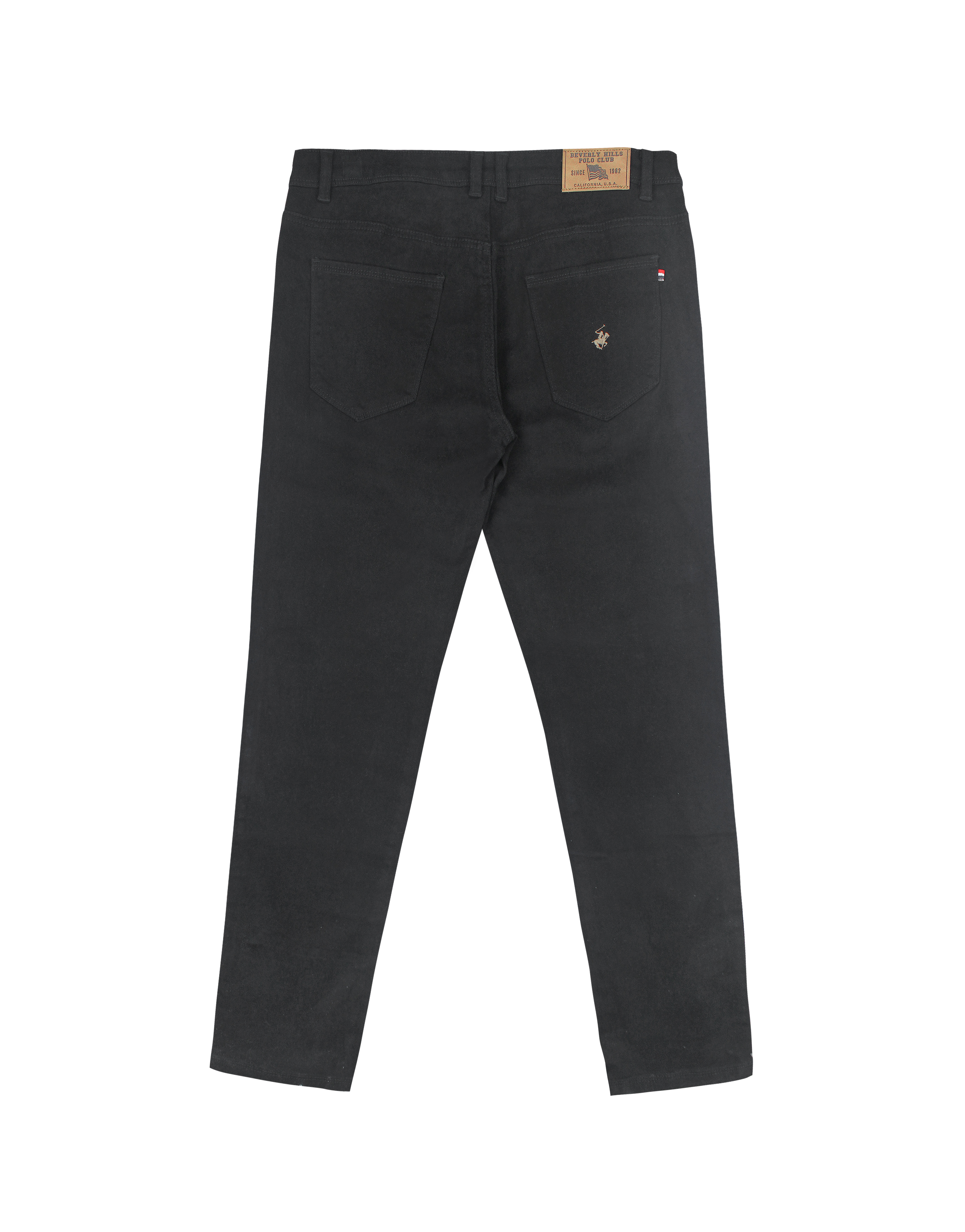 Beverly Hills Polo Club Men’s Cotton Twill Pants in Khaki,Black,White ...