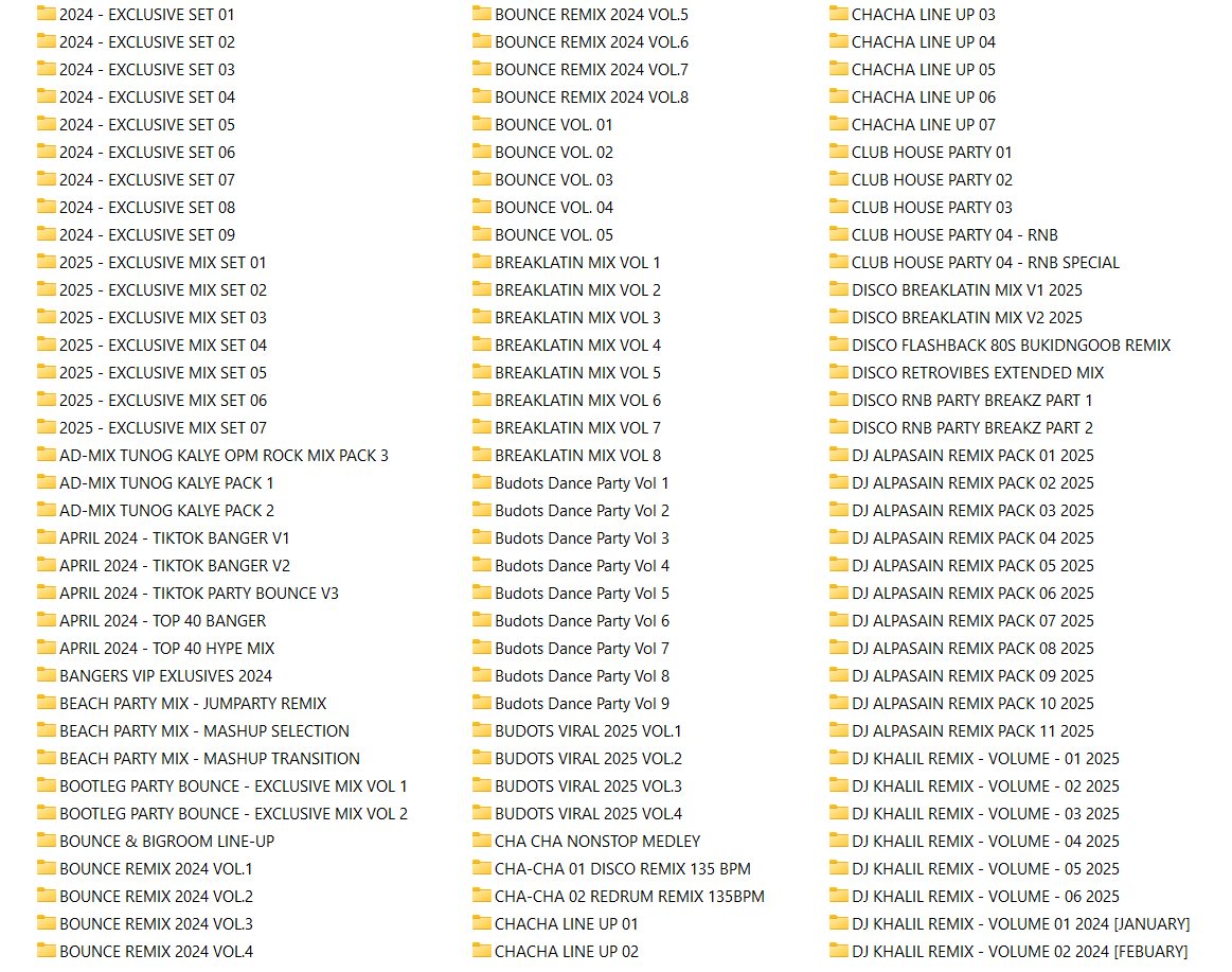 Full Package Party Music 5000 Songs Downloaded on Usb Flash Drive With ...