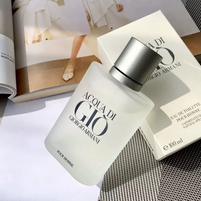 Acqua di Gio 100ml Men’s Premium Cologne – Fresh Aquatic Scent | Shopee ...