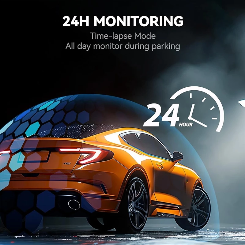 FTY V7 PLUS 10-inch IPS Touch Screen Dash Cam for Car with HD 1080P ...