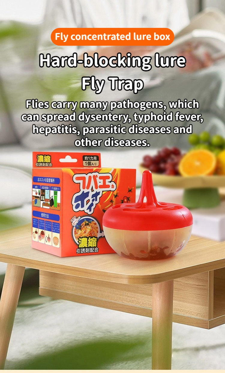Japan Fly Trap Catcher Fruit Fly Trap Fly Killer Fly Killer Powder Fly ...