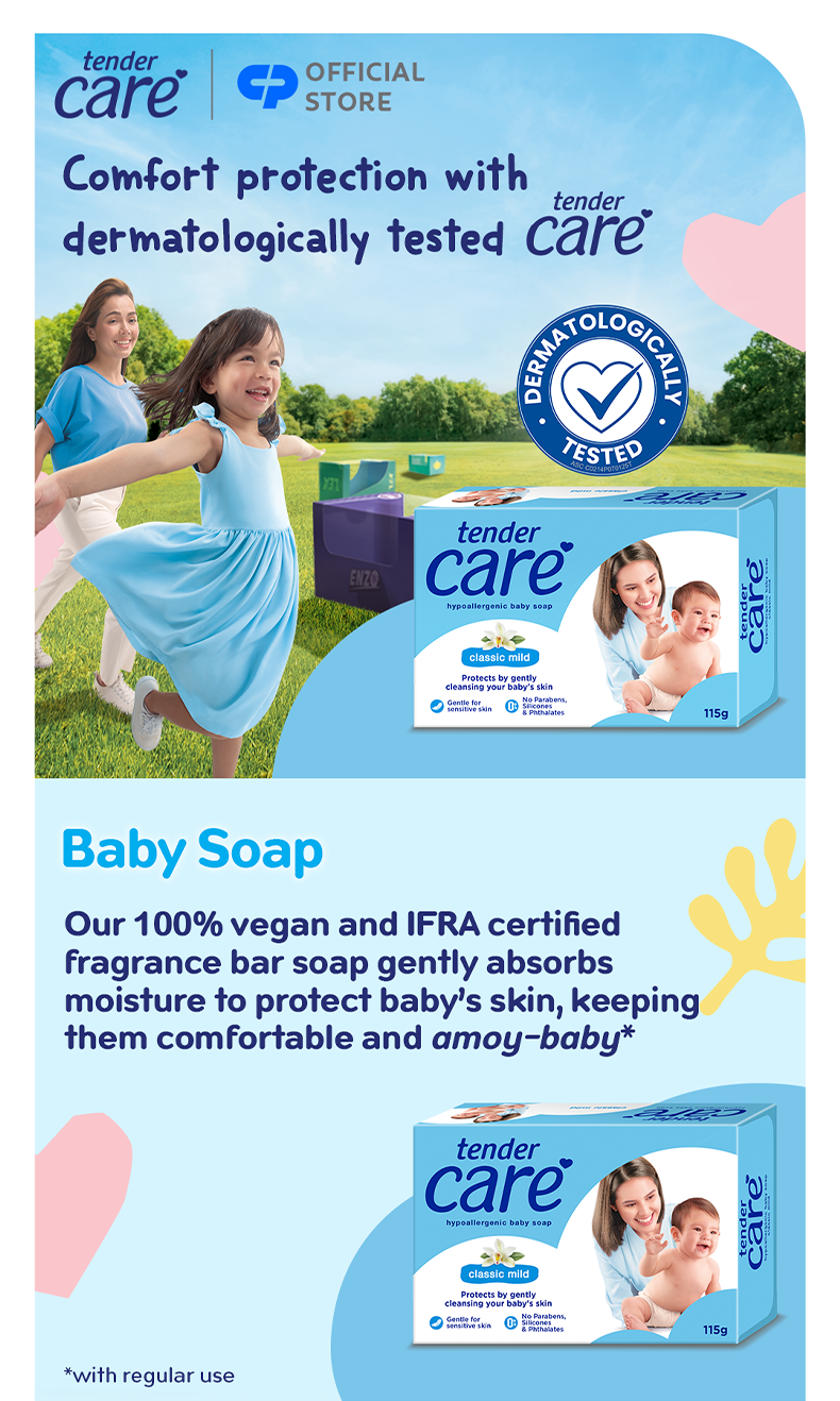 Tender Care Head to Toe Baby Wash & Shampoo - Hypoallergenic ...