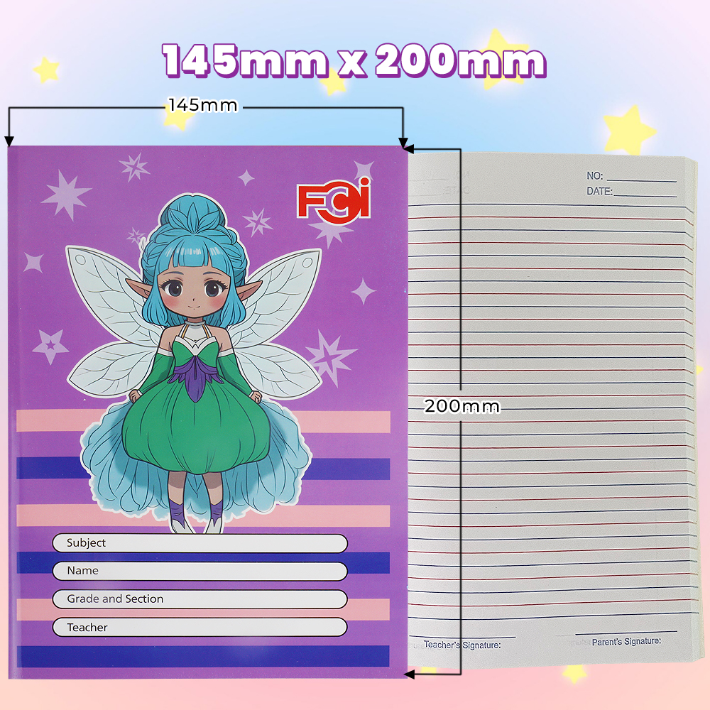 FCI Writing Notebook Assorted Design For Kindergarten/Elementary School ...