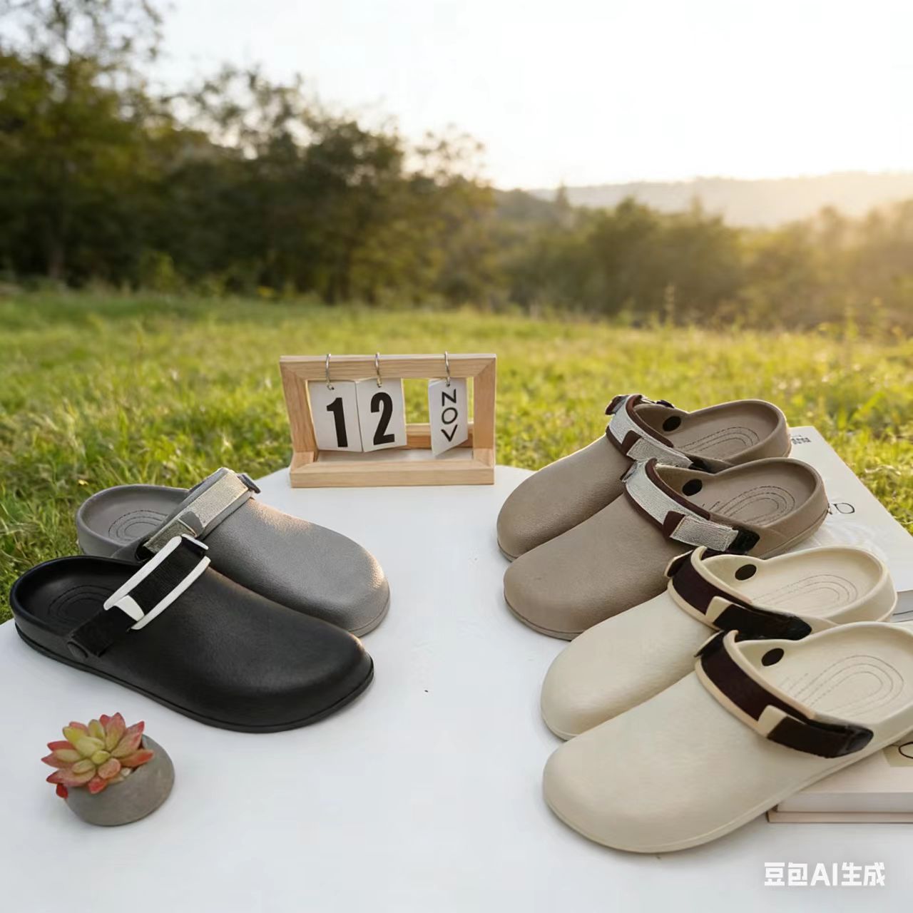 2026 fashion ins style adjustable back strap sandals slippers non-slip ...