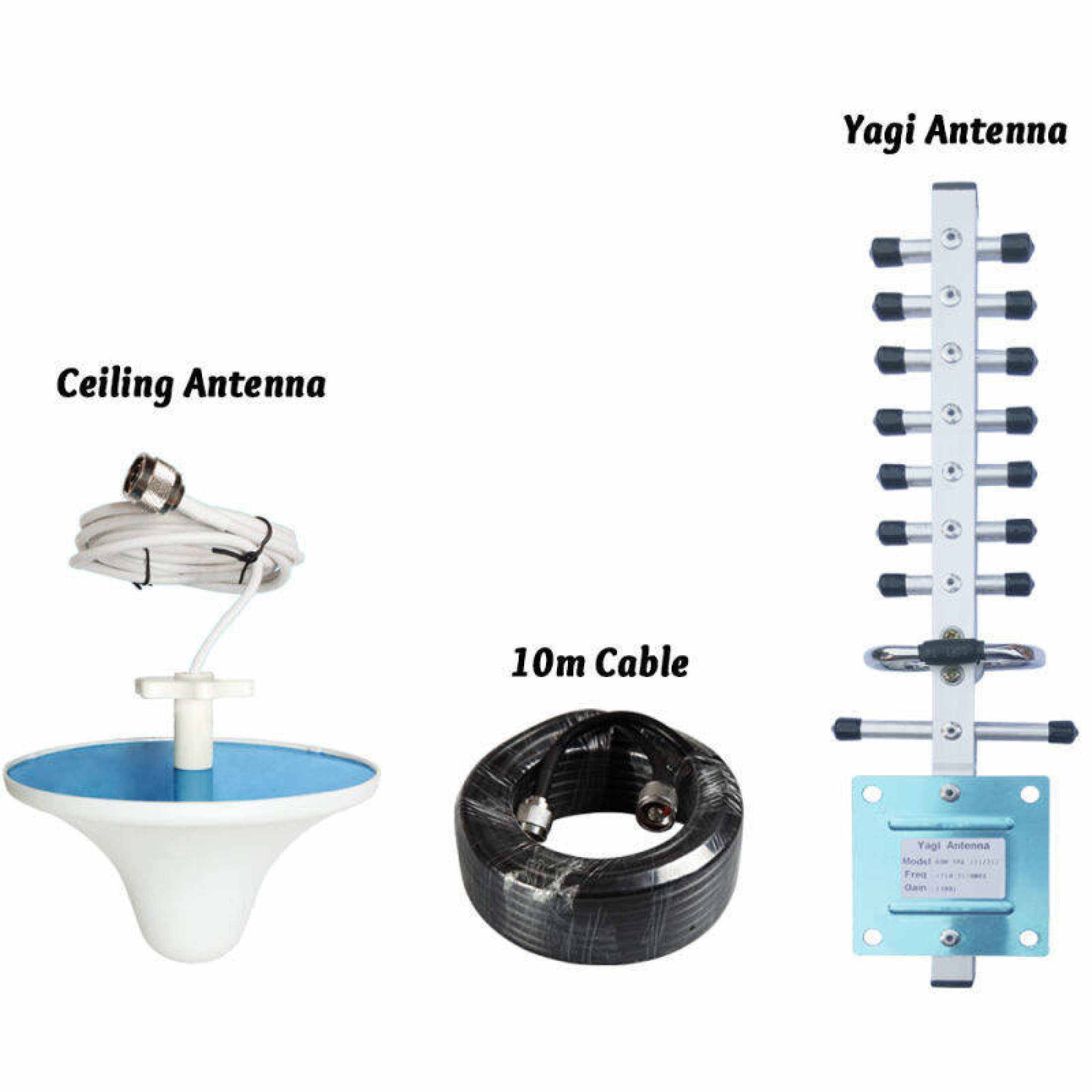 【COD】High-Quality 900MHz GSM Signal Booster Kit with Yagi Antenna ...