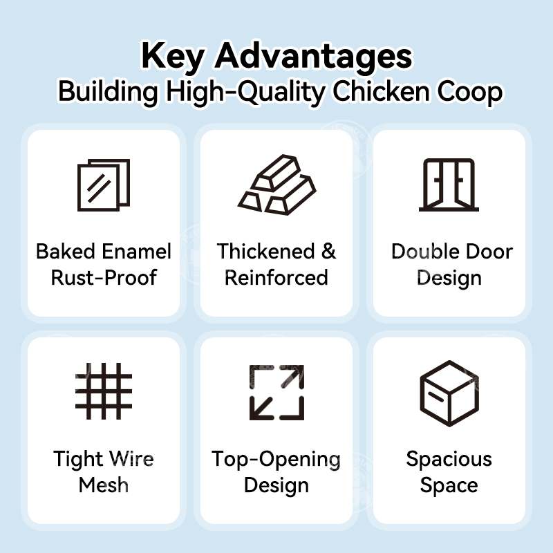 Chicken cage for laying egg chicken cage assemble chicken coop ...