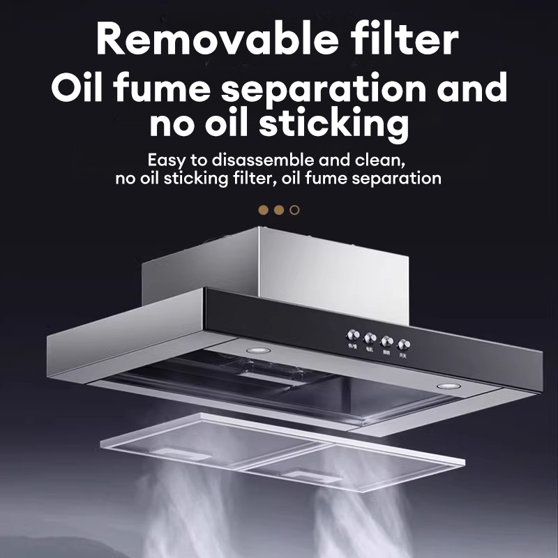 Tixx Range Hood White, New Collection For Kitchen 15m³/Min 3-Speed ...